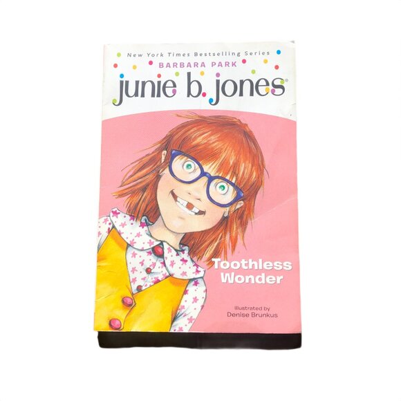 Barbara Park | Other | Junie B Jones Toothless Wonder Barbara Park ...
